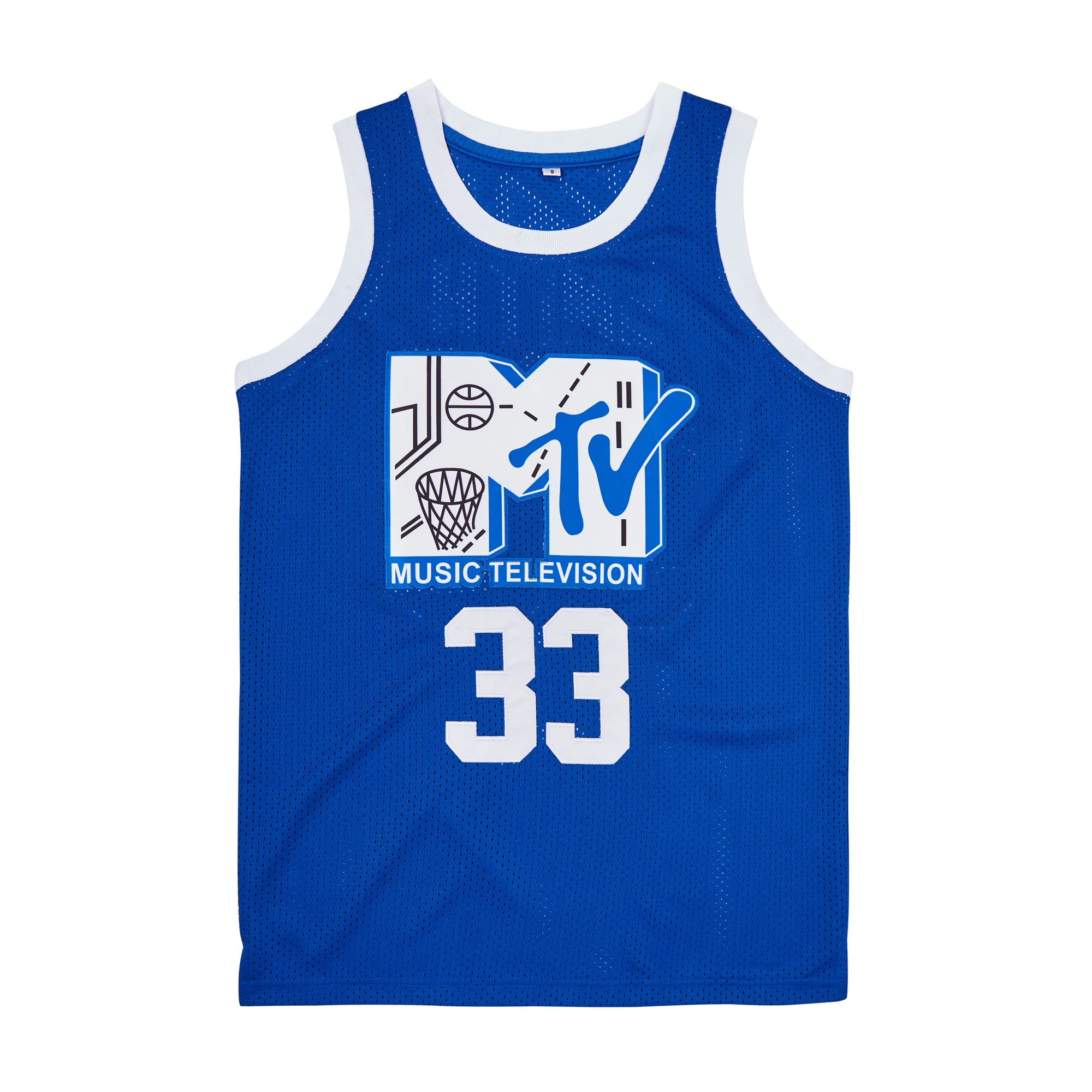 MTV Rock N’ Jock #33 Smith Basketball Jersey | Retro MTV - MadeJersey
