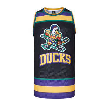 Mighty Ducks Banks #99 Basketball Jersey | Retro Movie - MadeJersey